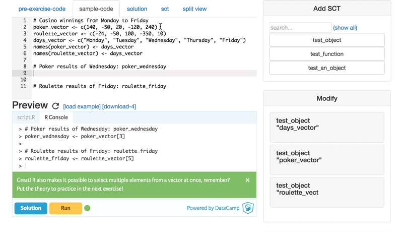 GitHub - machow/dataglamp: luxurious ui for datacamp light